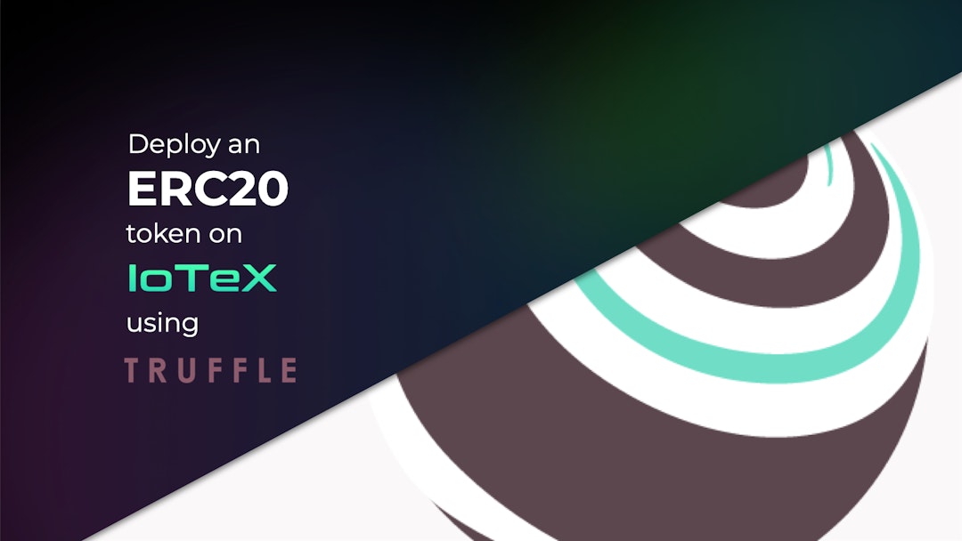 IoTeX Developer Portal